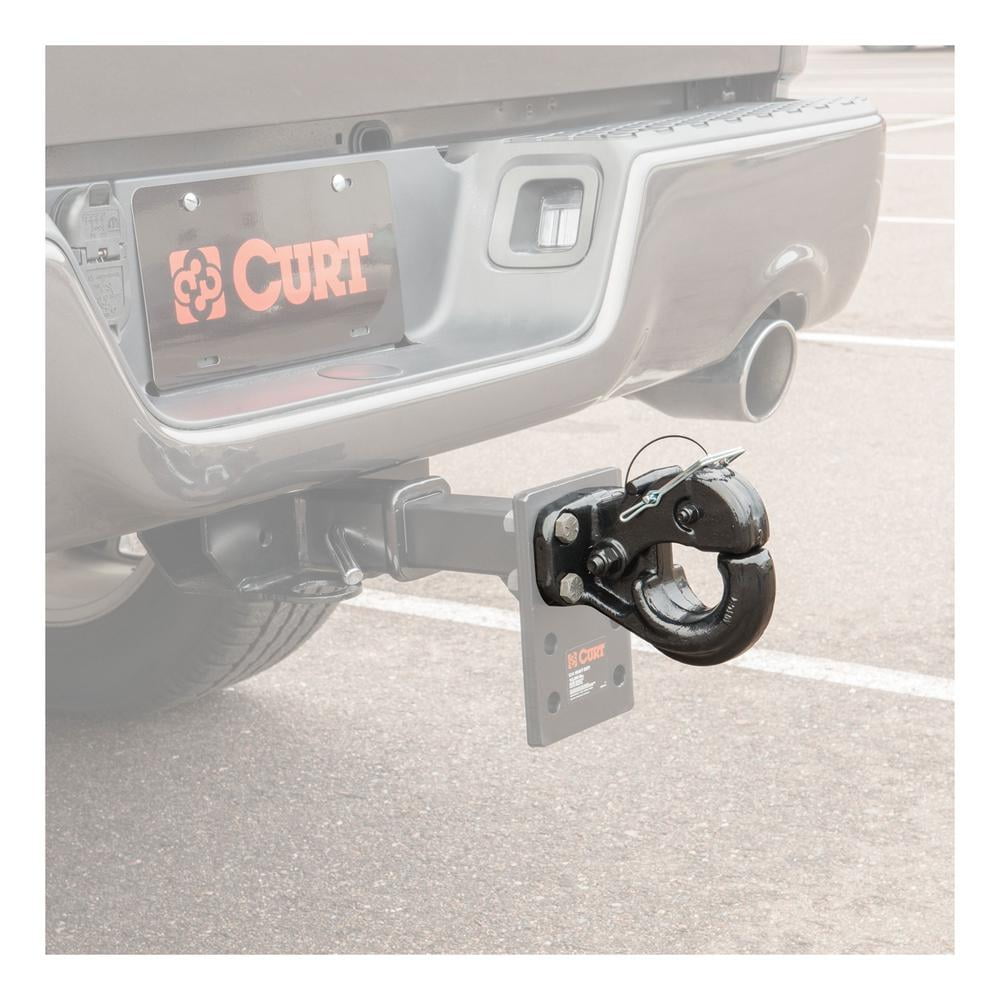 CURT 48215 Pintle Hook Hitch 30,000 lbs, Fits 2-1/2 to 3-Inch Lunette ...