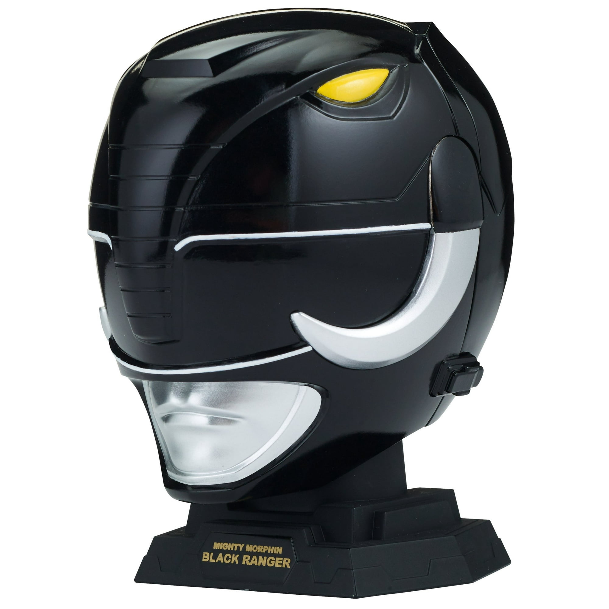 Mighty Morphin Power Rangers 4 Inch Prop Replica Legacy Collection Black Helmet Walmart