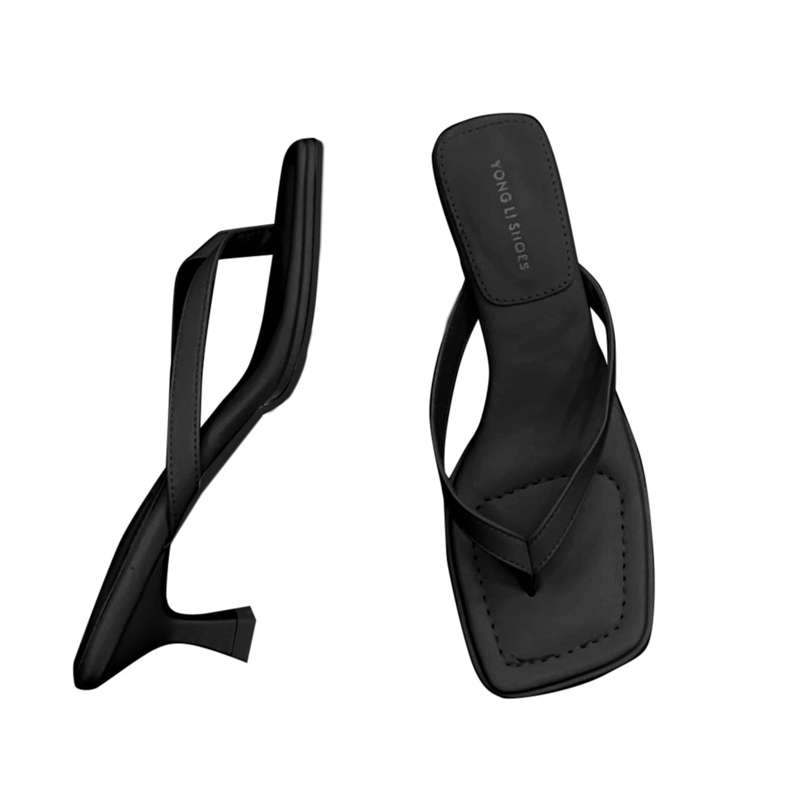 Click here for Svbnaue Womens Sandals French Style Strappy Heeled... prices