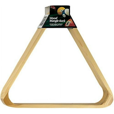 Pro Series Billiard and Pool Wooden 8-Ball Triangle Rack (Cherry ...