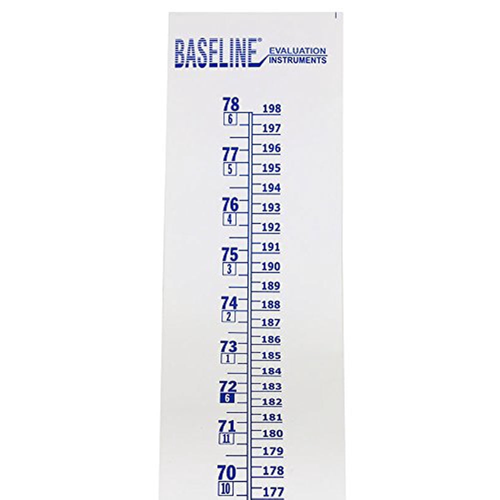 Baseline Wall Growth Chart, Measurement Range: 0-78" (0-198 cm ...