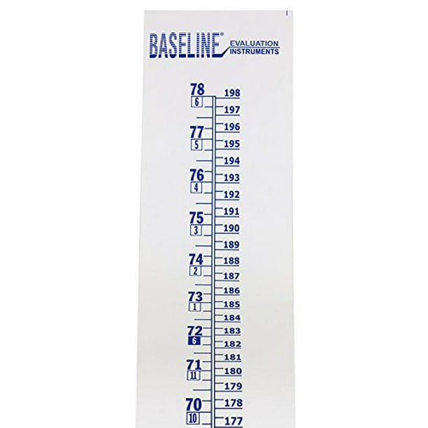 Baseline Wall Growth Chart, Measurement Range: 0-78" (0-198 cm ...