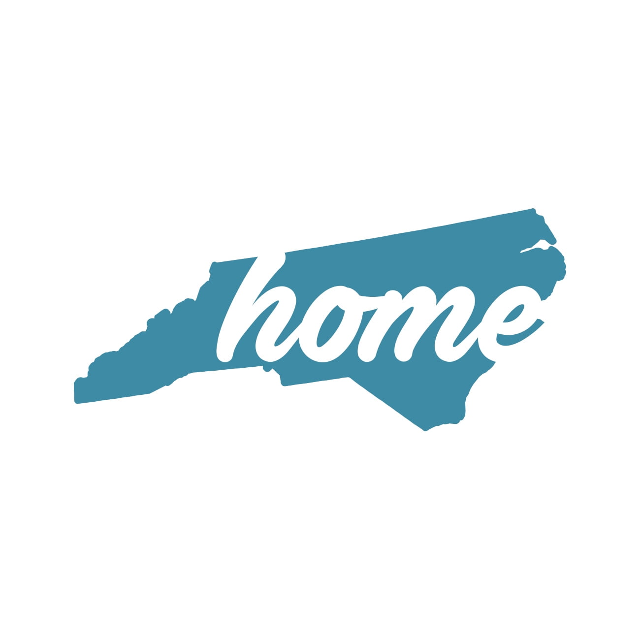 North Carolina Home Sticker Decal Die Cut - Self Adhesive Vinyl ...