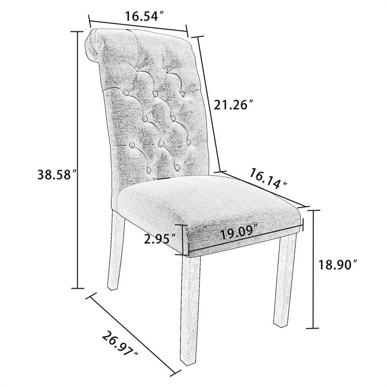 Dining Chair Dimensions Ergonomics