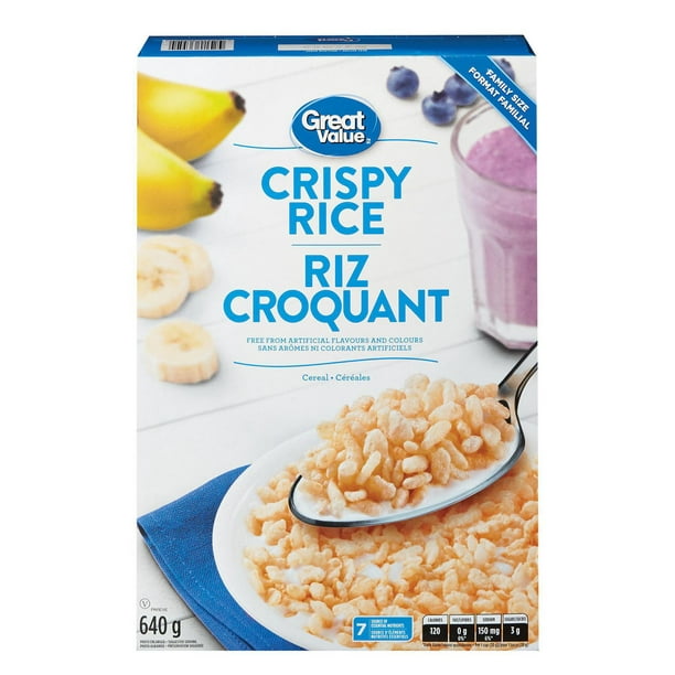 Great Value Family Size Crispy Rice - Walmart.ca