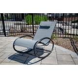 Wave Rocker - Aluminum - (Grey on Matte Black) - Walmart.com