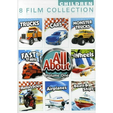 All About Trucks & Monster Trucks (DVD) - Walmart.com