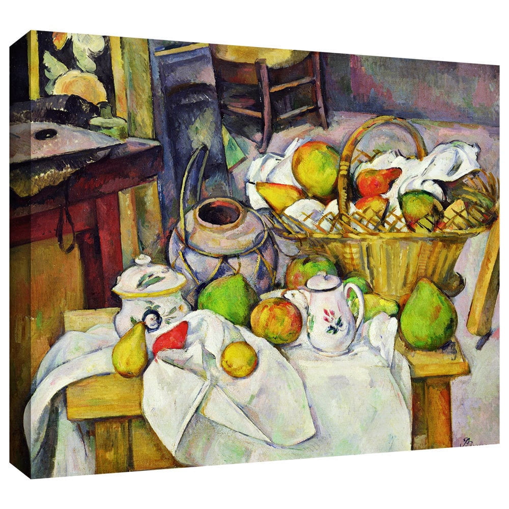 Paul Cezanne Still Life With Fruit Basket