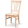 Pemberly Row White Unfinished Fanback Dining Chair Set Of 2