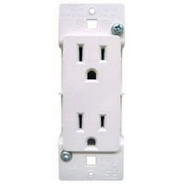 Leviton 5050 Single-Surface Replacement Range Receptacle, 3 Wire ...