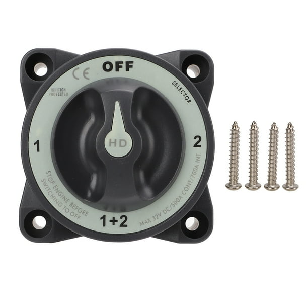 Position Battery Switch,500A Marine Battery Disconnect Marine Battery ...