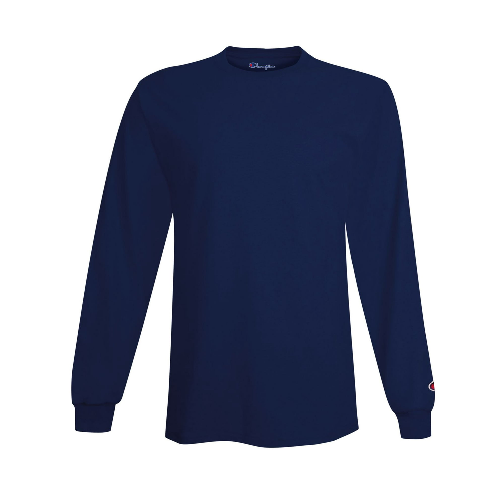 Click here for Champion Long Sleeve Tee  L  Navy prices