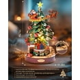 Robotime 3D Puzzles Christmas Melody Tree Music Box Dreamer Wooden DIY ...