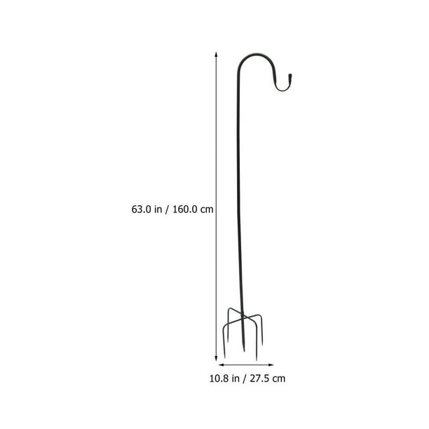 Shepards Hook Bird Feeder Pole Hook Shepherds Hook for Garden Outdoor ...