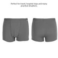 Ylshrf Cotton Breathable Washable Reusable Incontinence Underwear For Men Adult Xl Protective