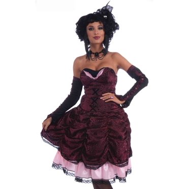 Dreamgirl Women's Saloon Gal Authentic Wild West Costume - Walmart.com