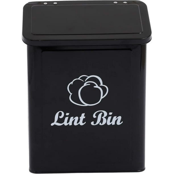 Pethiy Metal Lint Bin for Laundry Room, Magnetic Lint Bin, Wall Mounted ...