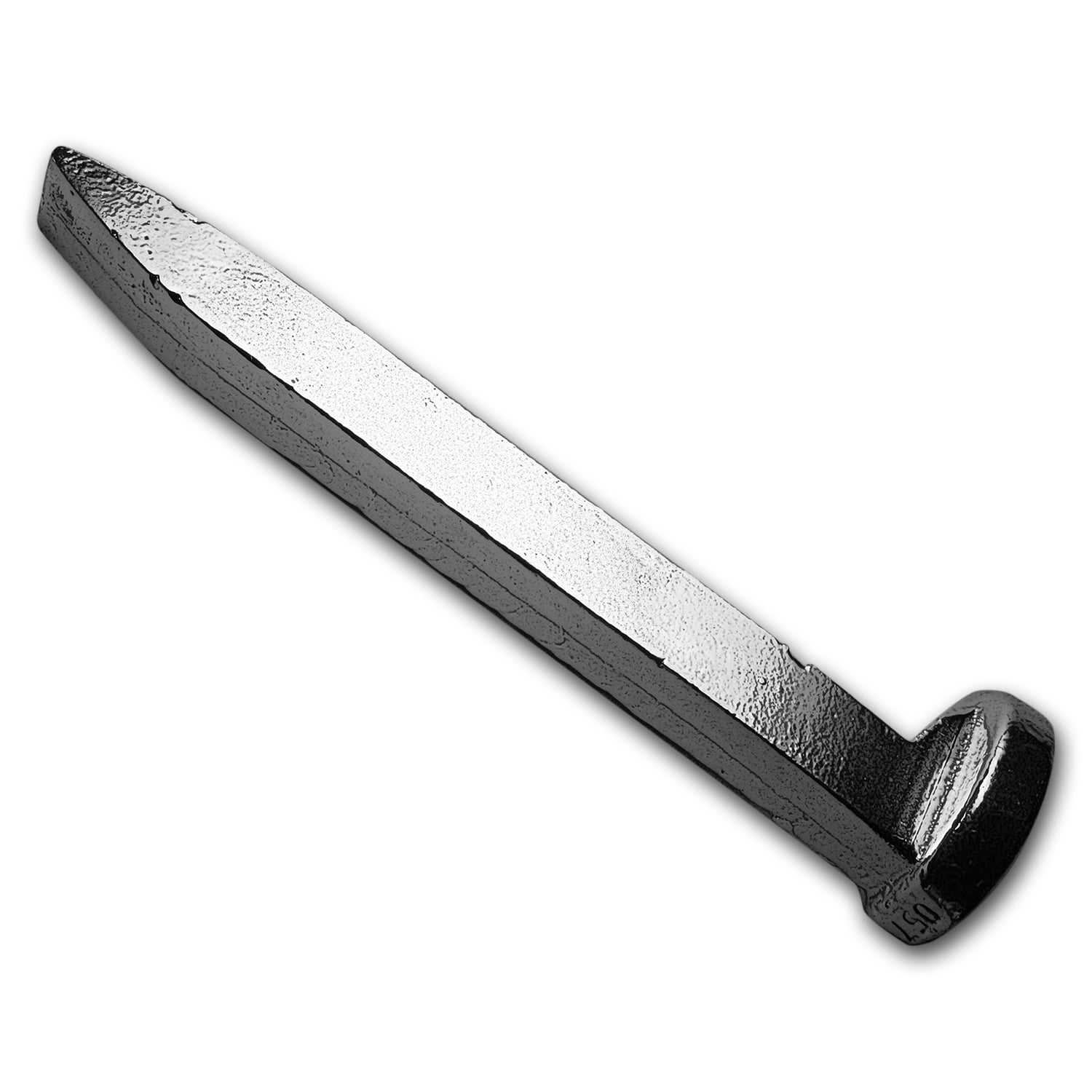 10 oz Hand-Poured Silver Railroad Spike - Walmart.com