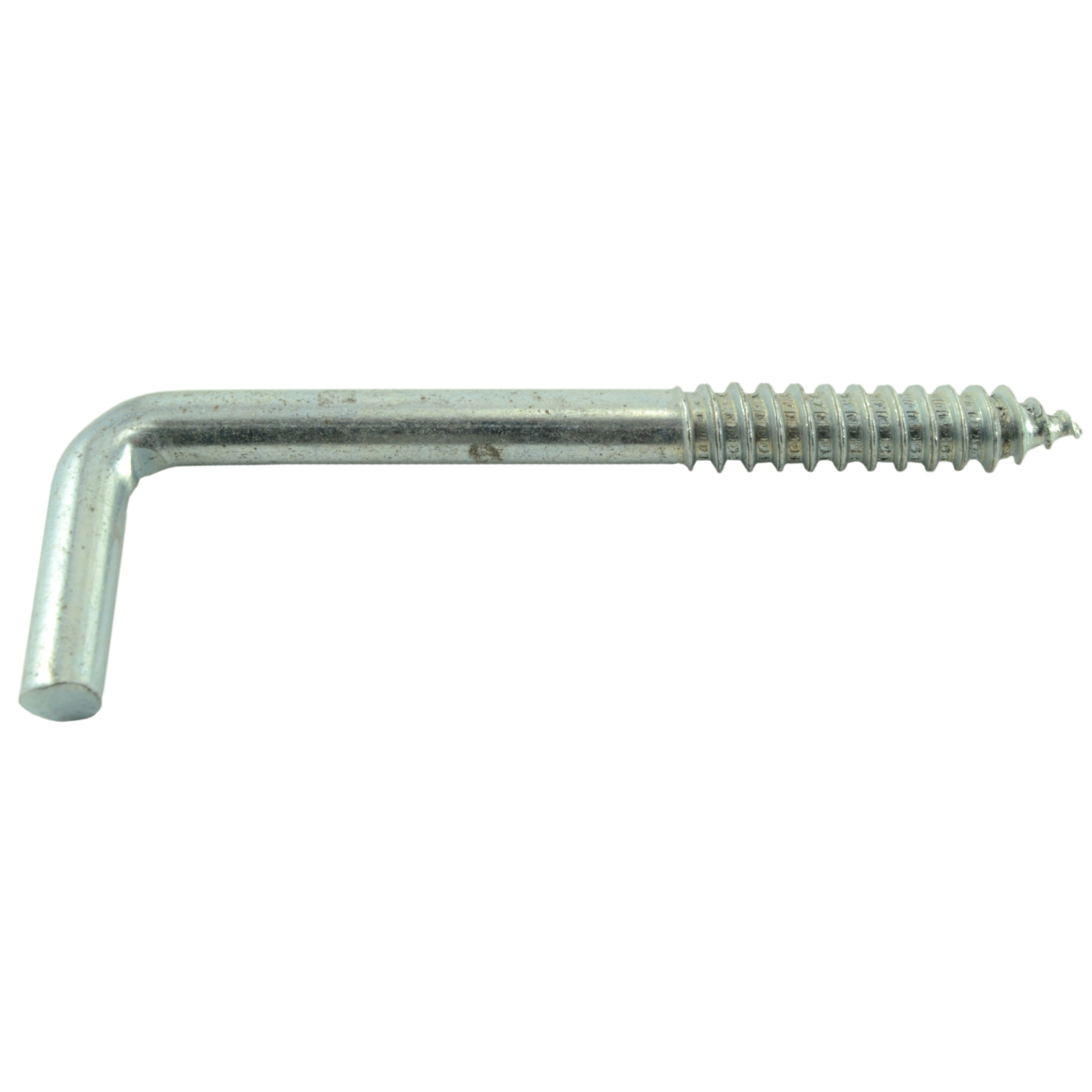 #4 x 1/4" x 25/32" x 3-1/16" Steel Square Bend Screw Hooks - Walmart.com
