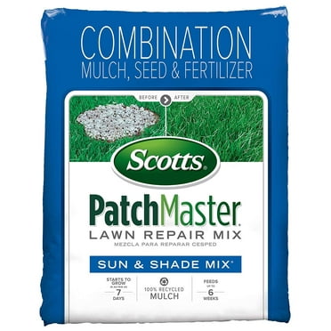 Scotts Lawn Repair Mix Sun Shade 4.75 lbs. Fast-Growing Grass Seed Mix ...