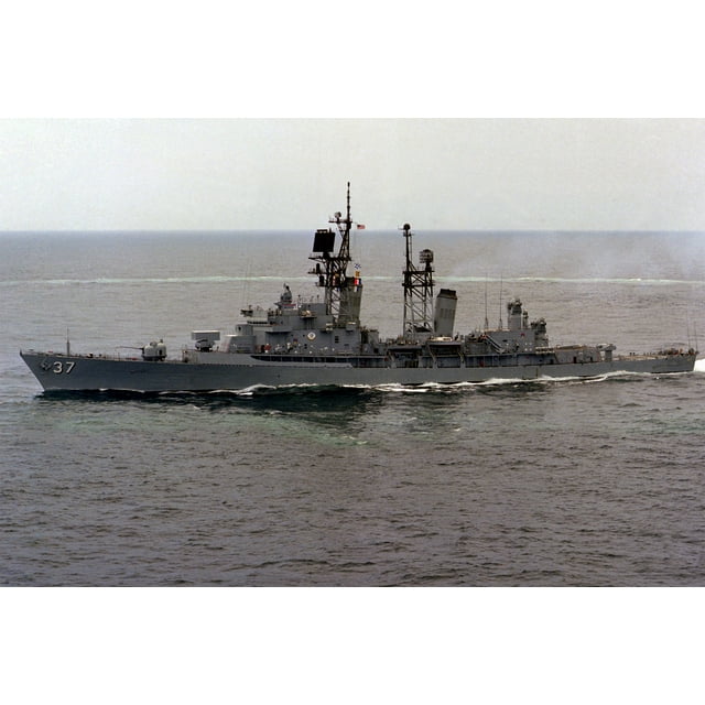 24x36 gallery poster, USS Farragut (DLG-6 DDG-37) - Walmart.com