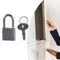 5Pcs Small Luggage Box Lock With Key Zincs Alloy Padlock Portable ...