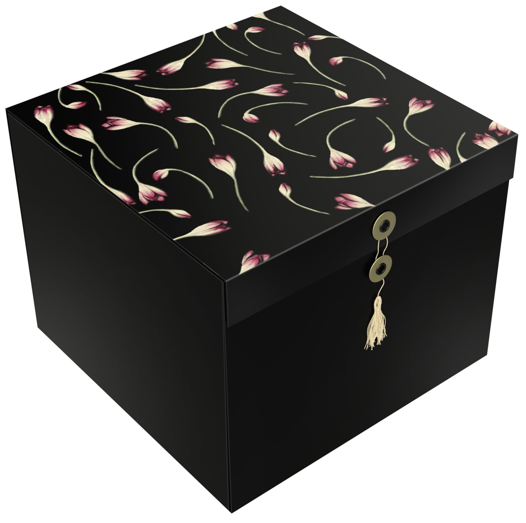 EZ Gift Box 10" Lodi Rose Buds Pops Up in Seconds No Wrapping No Glue ...