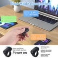 Dpisuuk Wireless Mouse Bluetooth & 2.4GHz Dual Mode Handheld Finger ...