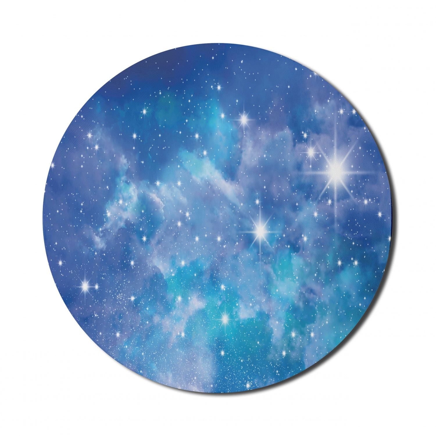 Space Mouse Pad for Computers, Vibrant Star Clusters Constellation ...