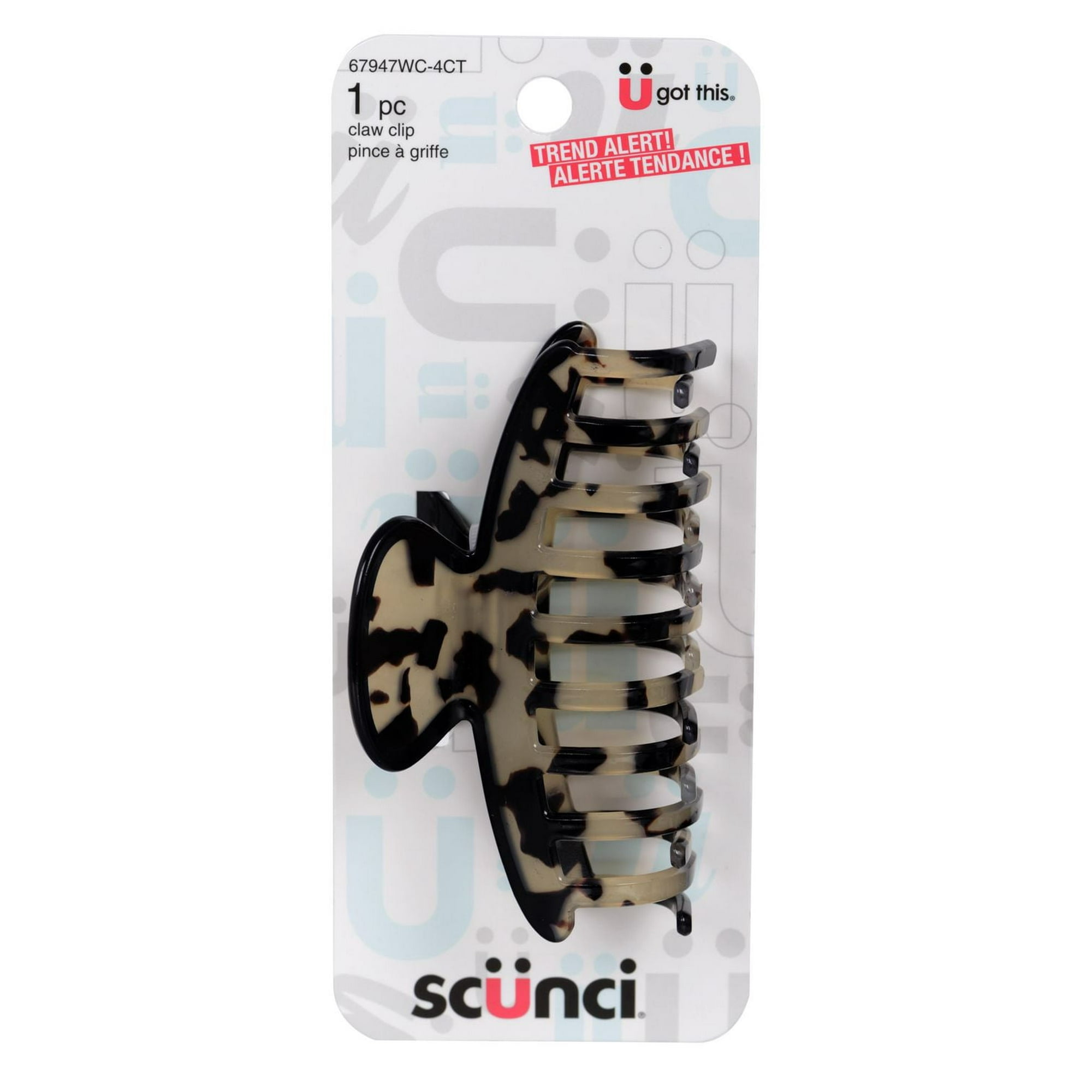 Click here for Scunci 1pk Large Torte Claw Clip L prices