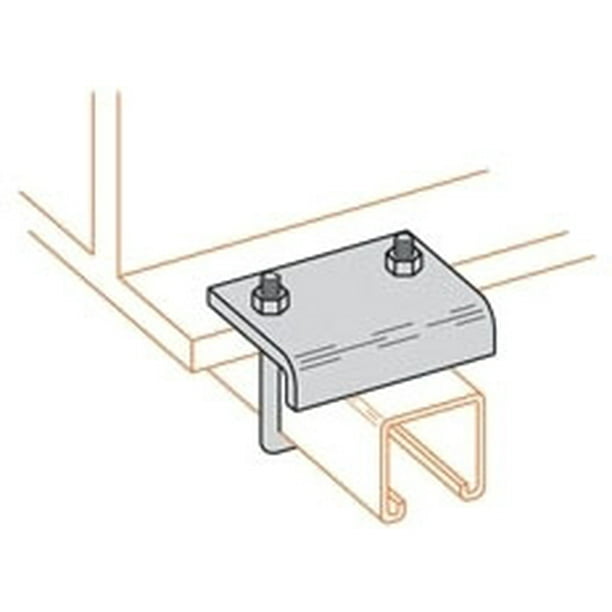 BLINE1 B441-22-ZN Plated BEAM CLAMP - Walmart.com