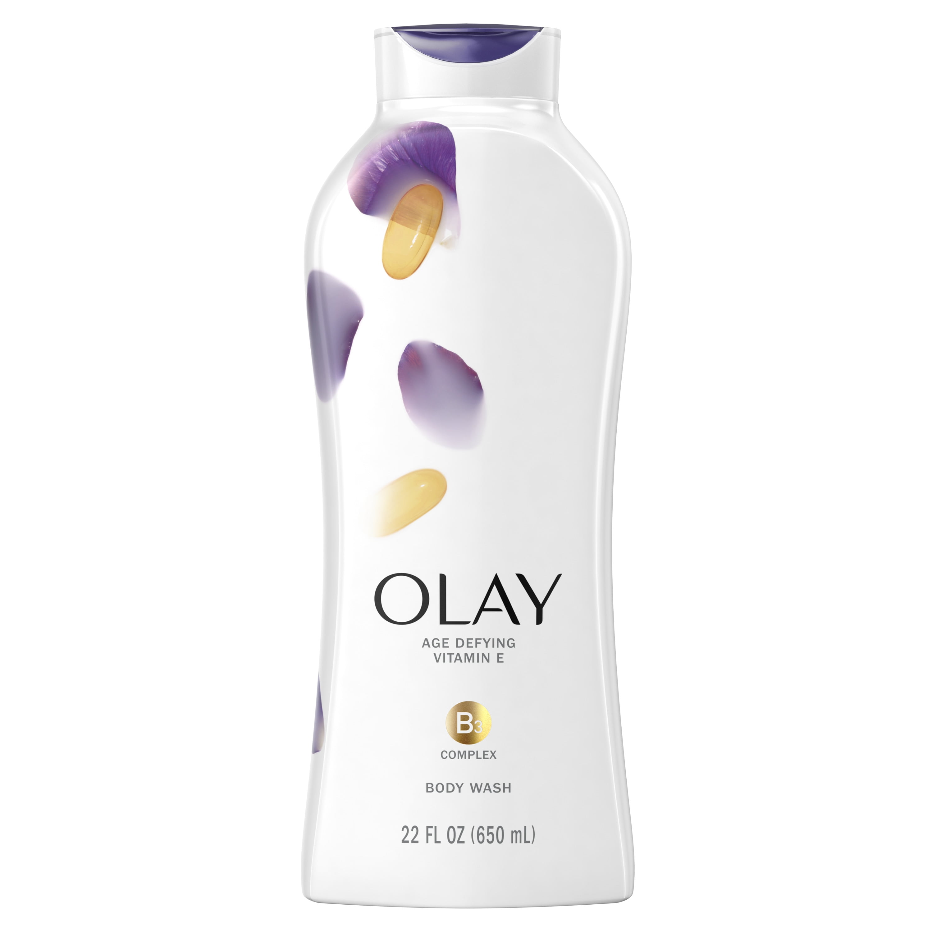 Olay Age Defying Body Wash For Women With Vitamin E 22 Fl Oz Walmart