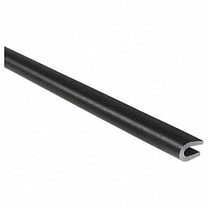 Trim-Lok Rubber Edge Trim,10ft L,Black,1/4 in W X1011-10 - Walmart.com