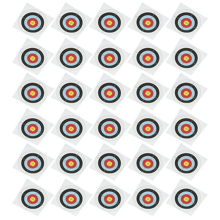 30 Pcs Archery Targets Paper, Standard Archery 40cm 10 Ring Targets ...