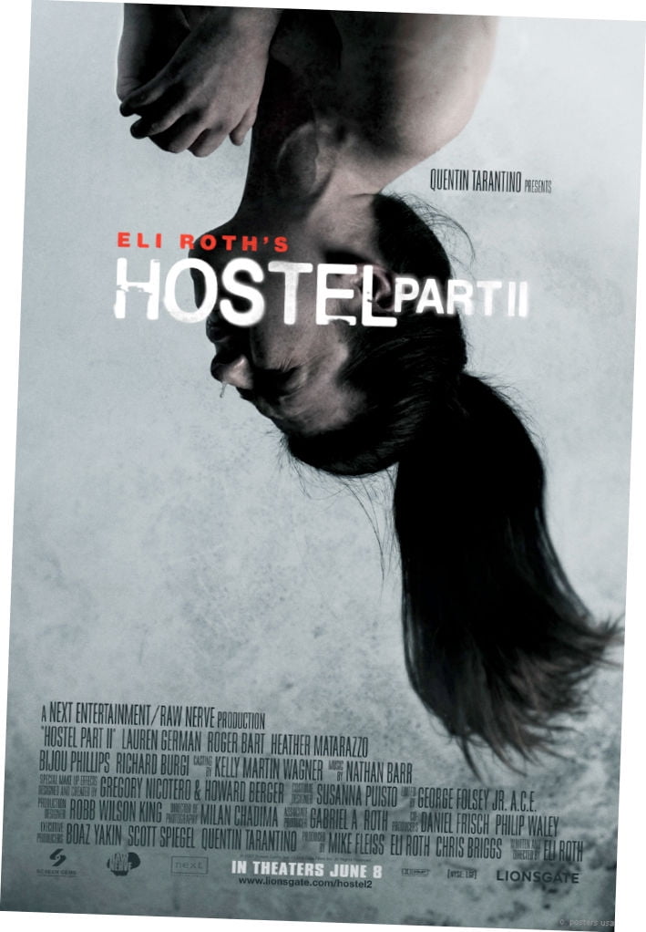 Hostel Part 2 poster 12x16 Art Print on Metal Sign 12in x 16in Multi ...