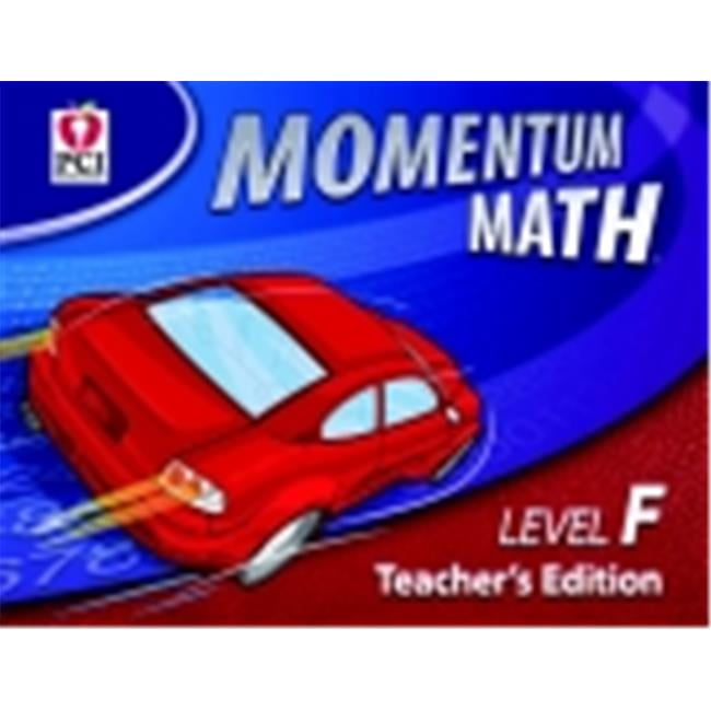 Pci Educational Publishing Momentum Math Level F Teacher Kit, Grade 6 ...