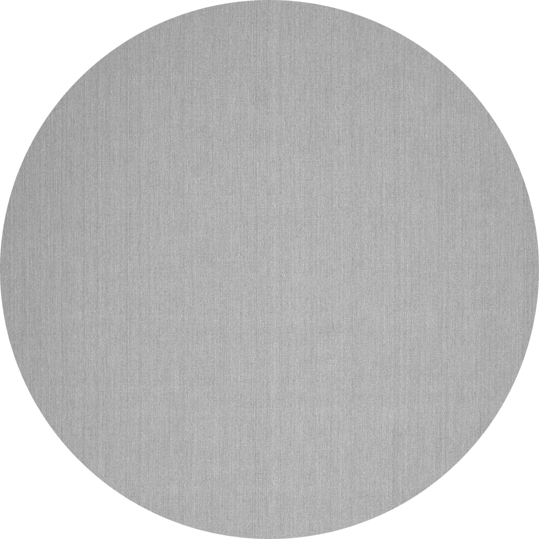 Ahgly Company Indoor Round Solid Gray Modern Area Rugs, 5' Round ...