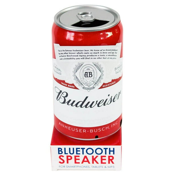 Budweiser Bluetooth Beer Can Speaker - Walmart.com - Walmart.com