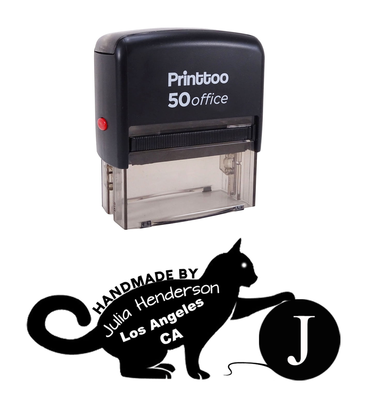 Printtoo Teacher's Stamp Keep Trying! Self-inking stamp Rubber stamp ...