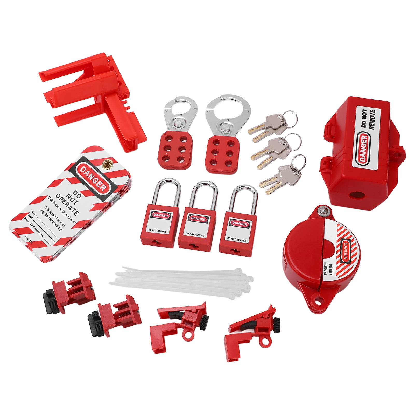 Kit de loto Eléctrico, Candados de Seguridad Resistentes Resistentes Al ...