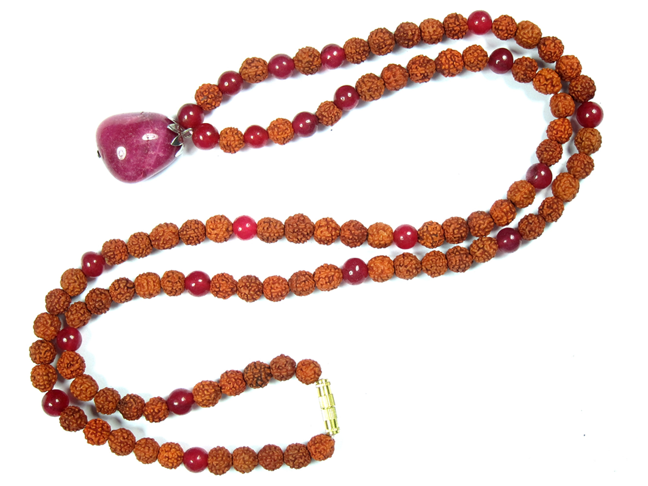 Handmade Mala Prayer Bead Necklace | mogulinteriorsite