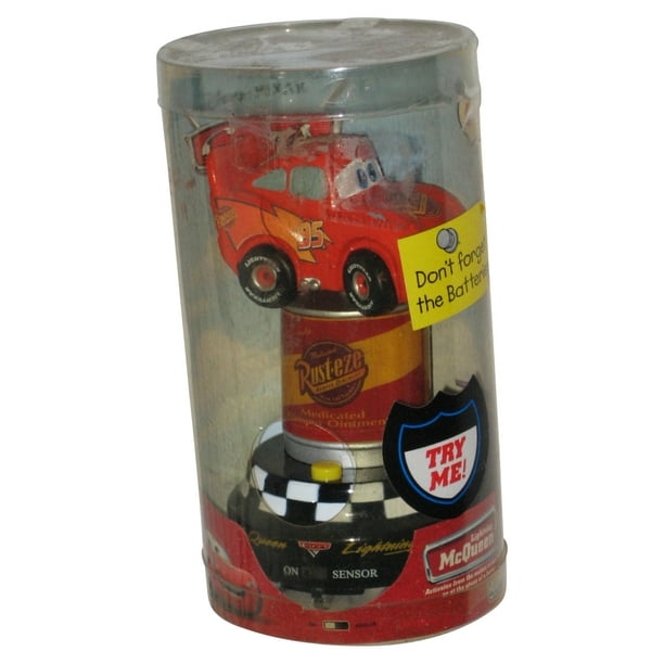 Disney Cars Lightning McQueen Motion Activated Sounds Desk Car ...