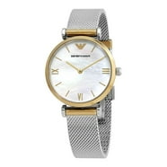Emporio Armani Women's Two-Tone Stainless Steel Bracelet Watch 32mm ...