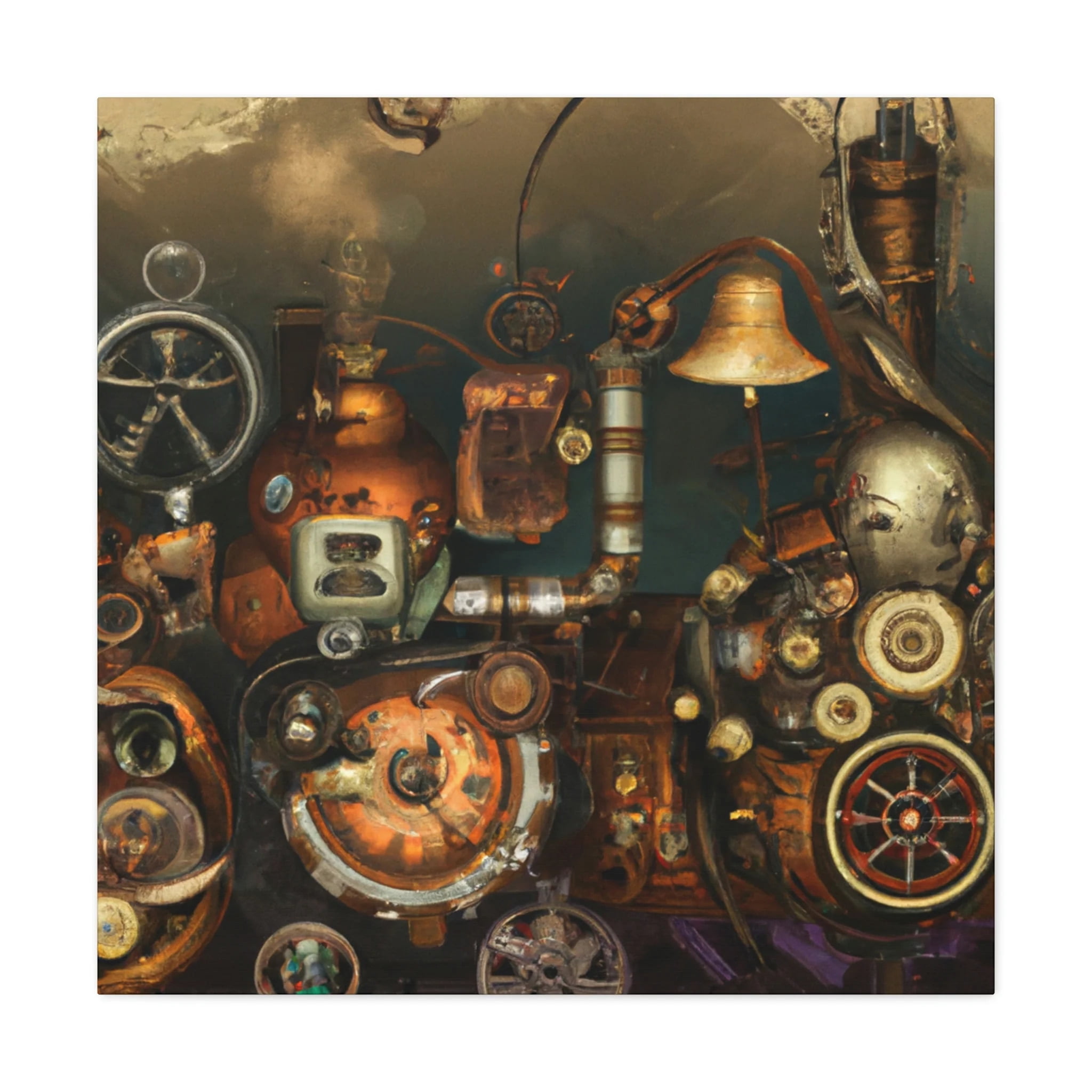 Vintage Clockwork Vision - Canvas - Walmart.com