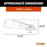 Lippert Components 176440 Rota-Flex 1116 Pin Box, 19K - Walmart.com