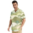 Men's Short Sleeve Button Down Shirt, Wrinkle Free Casual Summer Beach ...