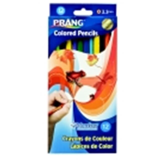 Prang 7 in. Non-Toxic Pre-Sharpened Colored Pencil Set, 3.3 mm. Smooth ...