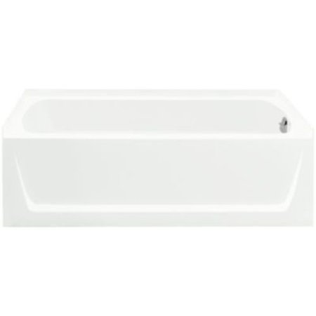 Sterling 71171122 Ensemble 60" Vikrell Material Soaking Bathtub For ...