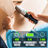 BoxBlayde Cordless Box Cutter, 2.4 in, 1 Blade, Box Cutter Utility ...