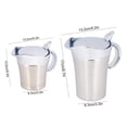 Controlled-Pouring Stainless Steel Gravy Boat, Insulated Thermal Jug ...